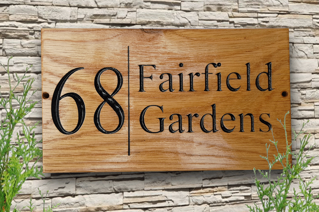 house street signs – gateway engravers